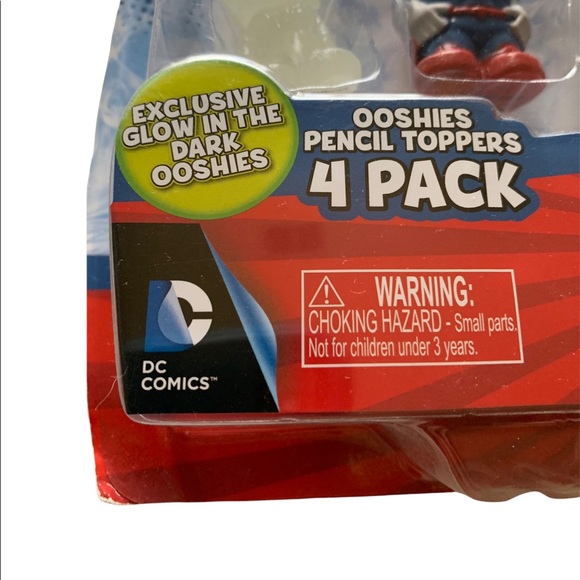 DC Comics | Toys | Ooshies Dc Comics Pencil Toppers 4 Pack Series ...